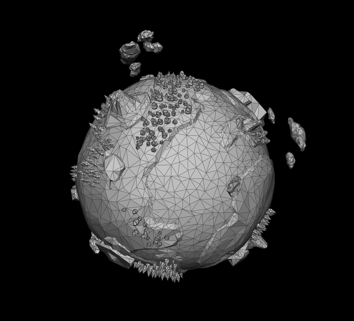 Cartoon Planet 3D Model - TurboSquid 1213539