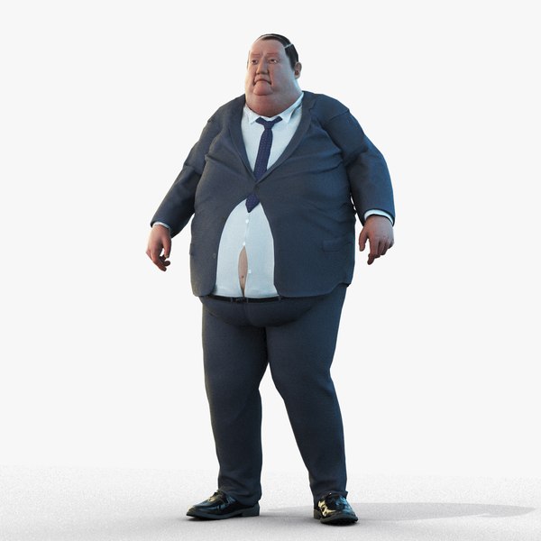 3D Obese Models | TurboSquid