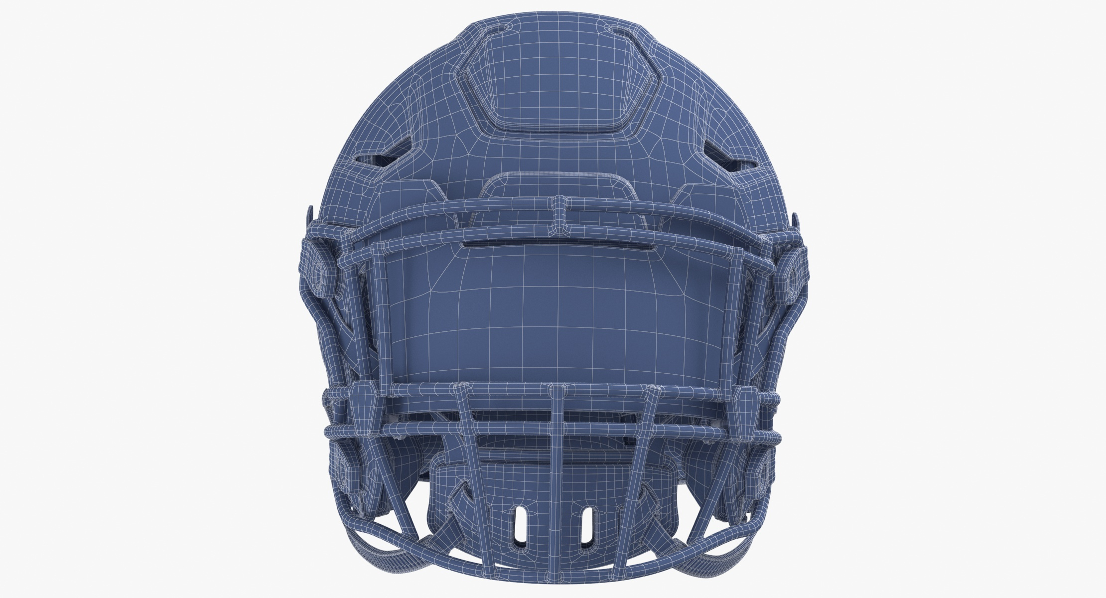 Football helmet riddell speedflex 3D - TurboSquid 1478770