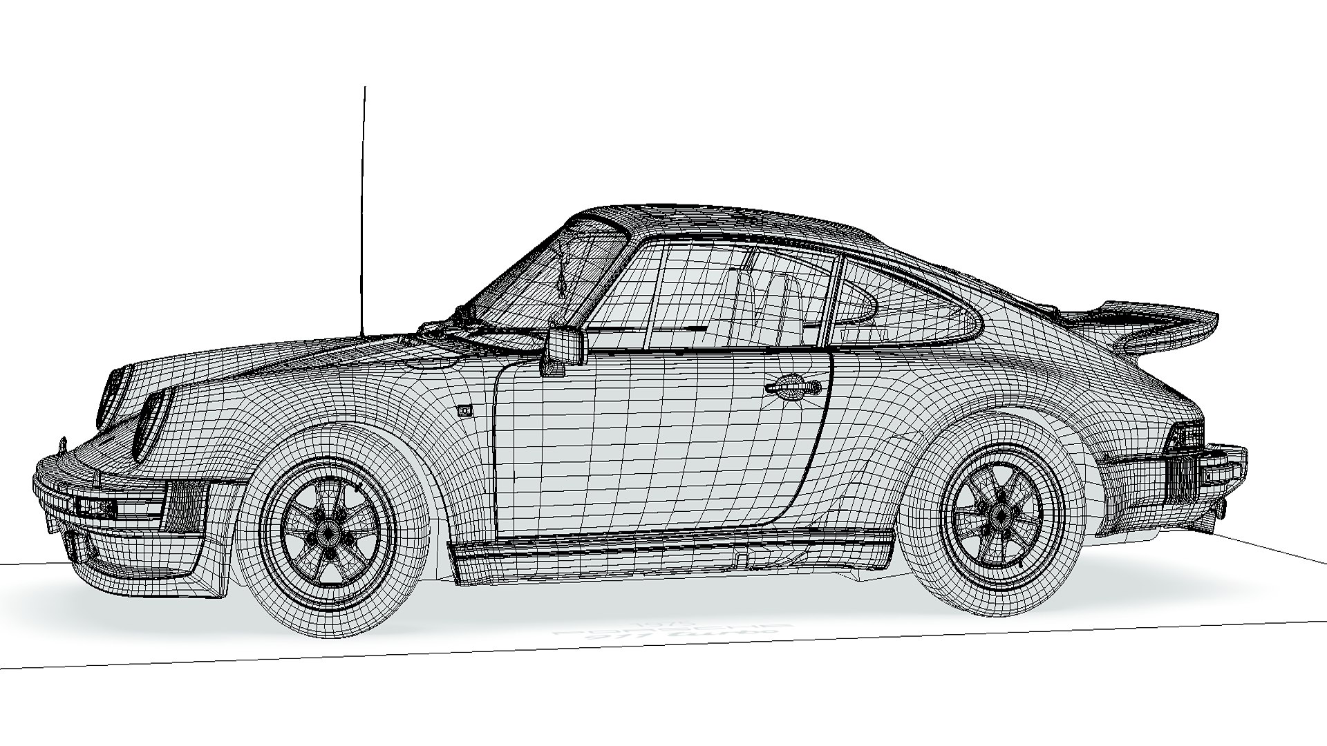 1975 Porsche 911 930 Turbo3Dモデル - TurboSquid 2055965