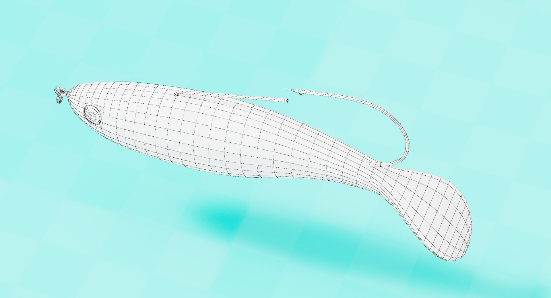 3D Fish Lure Model - TurboSquid 1632354
