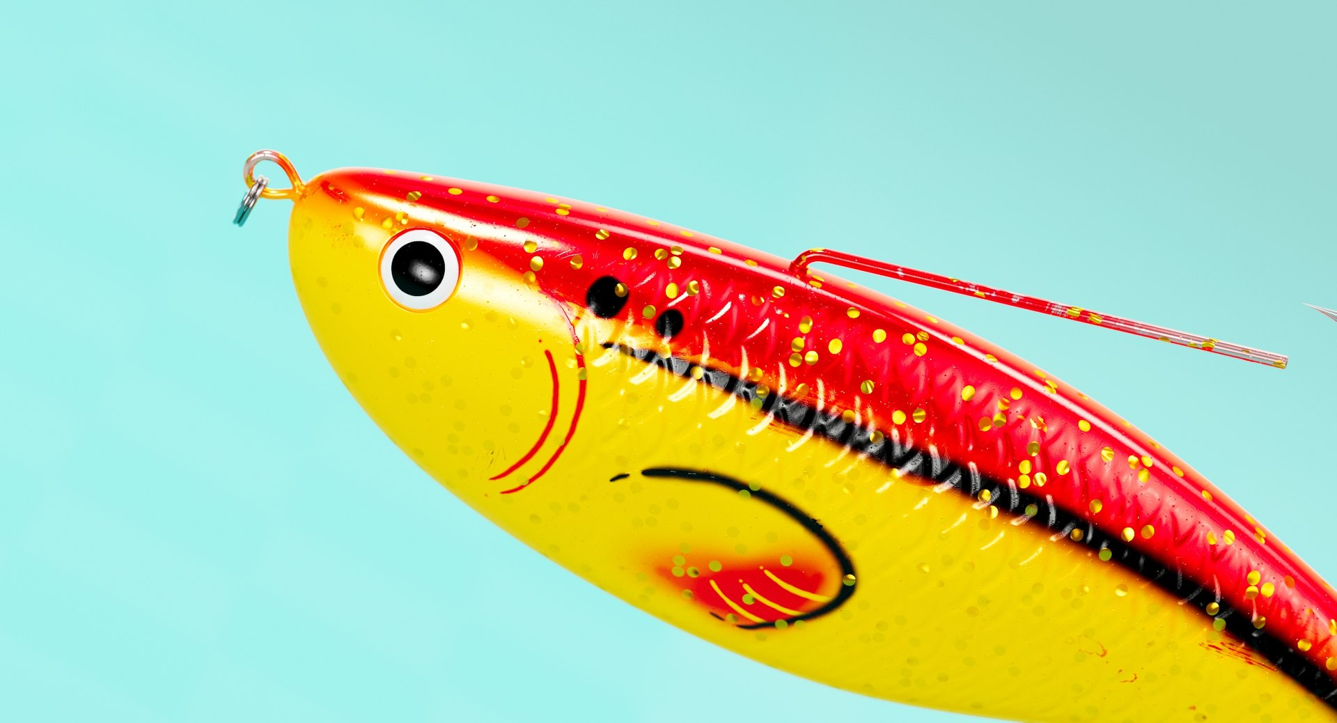 3D Fish Lure Model - TurboSquid 1632354