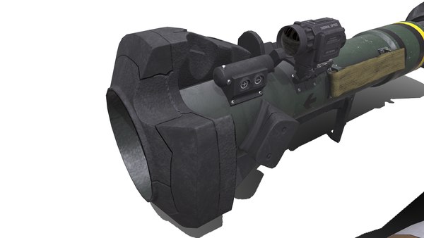 3D модель Легкое противотанковое оружие следующего поколения NLAW ...