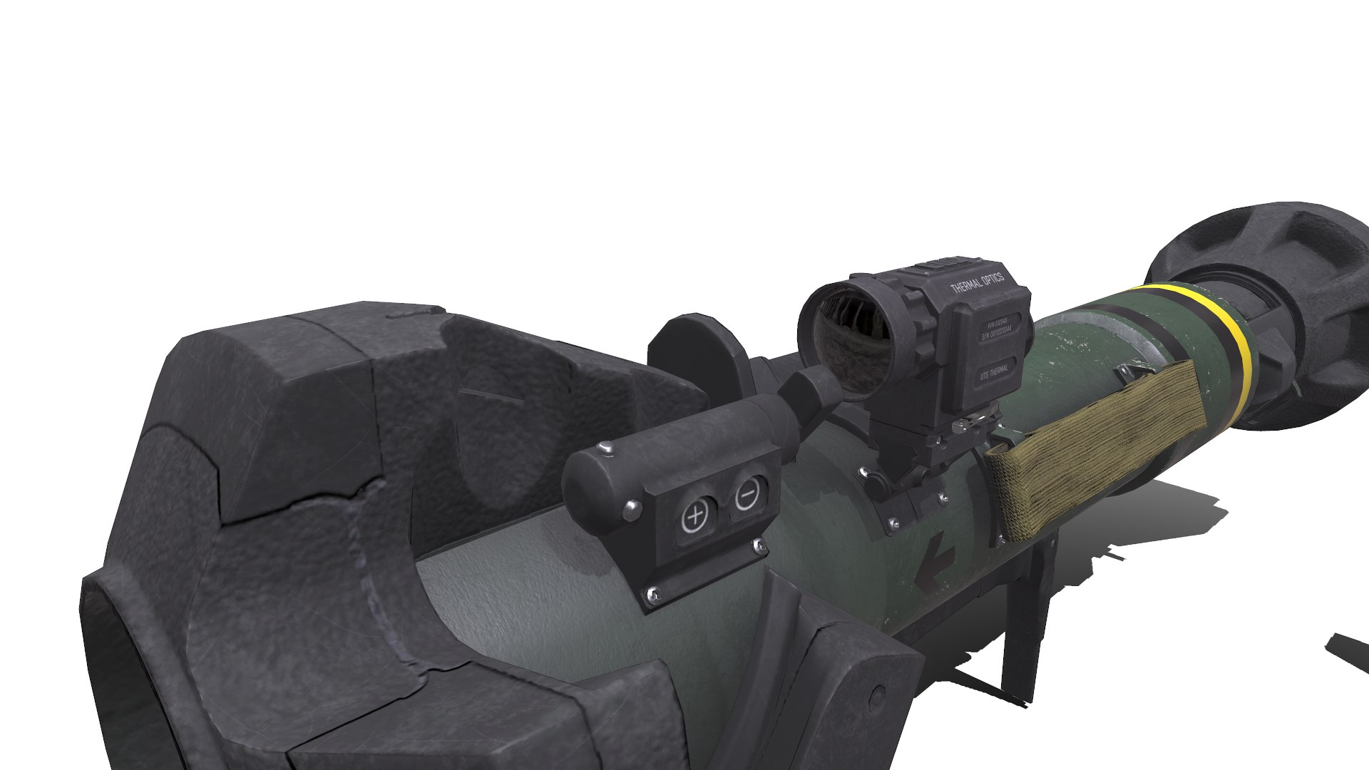 3D NLAW Next Generation Light Anti-tank Weapon Model - TurboSquid 1981712