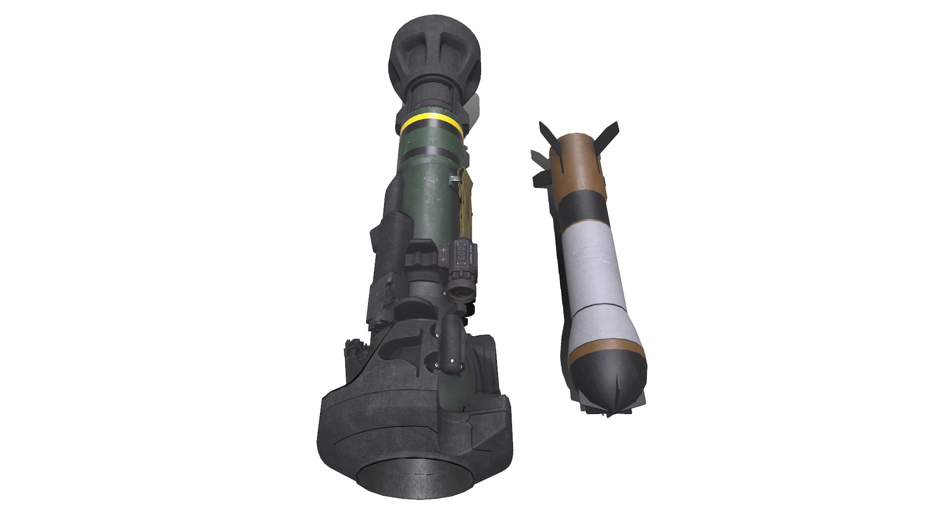 3D NLAW Next Generation Light Anti-tank Weapon Model - TurboSquid 1981712