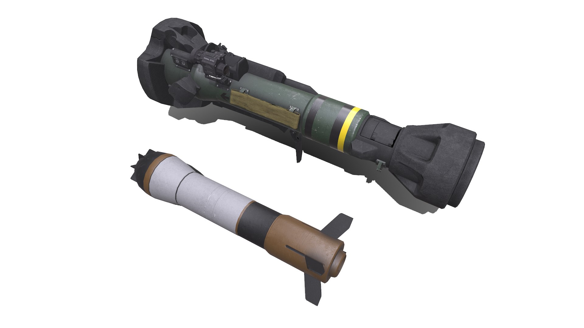 3D NLAW Next Generation Light Anti-tank Weapon Model - TurboSquid 1981712