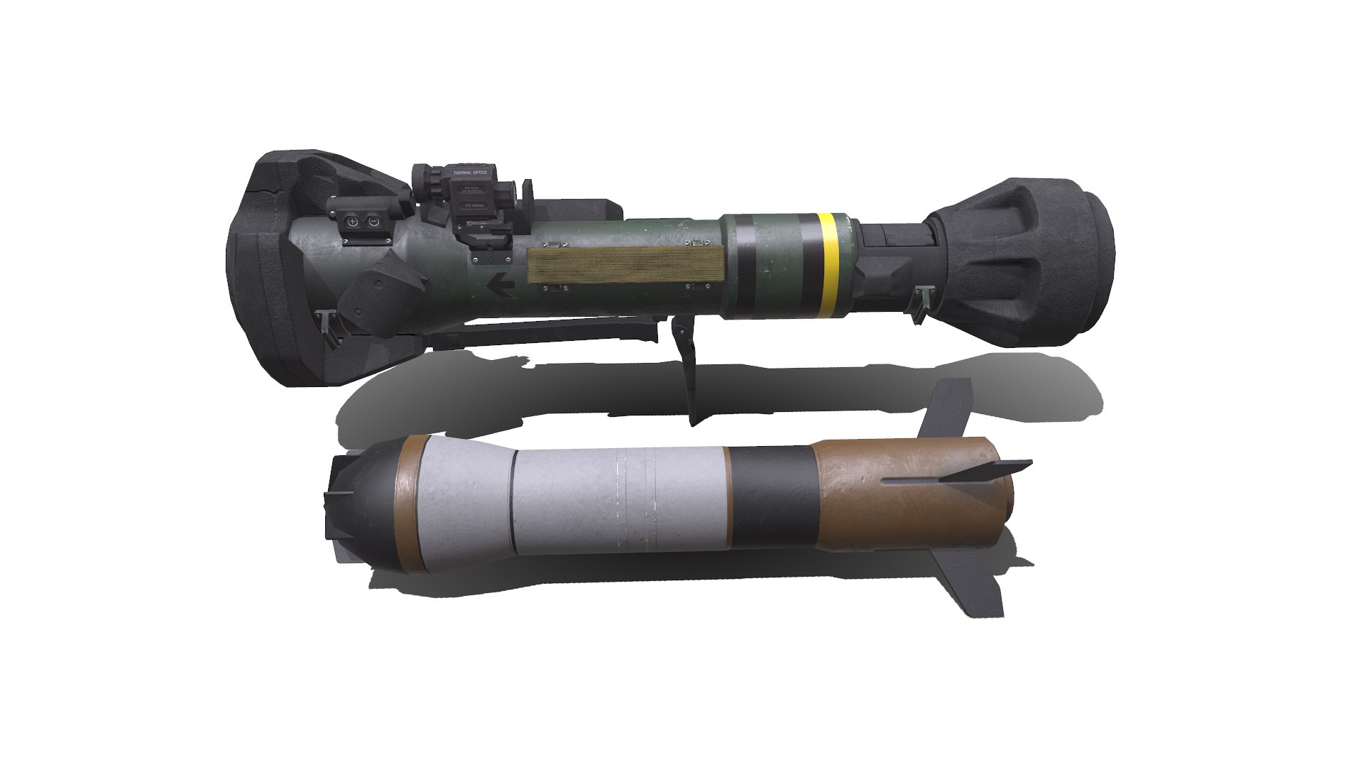 3D NLAW Next Generation Light Anti-tank Weapon Model - TurboSquid 1981712