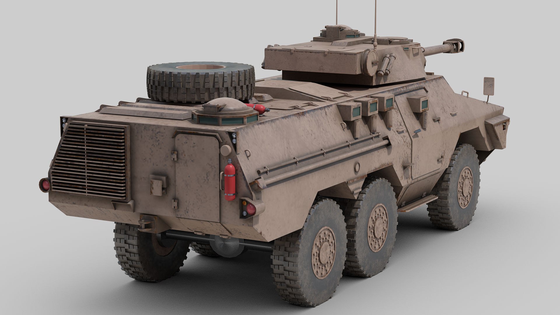 Ratel 90 IFV 3D Model - TurboSquid 2198864