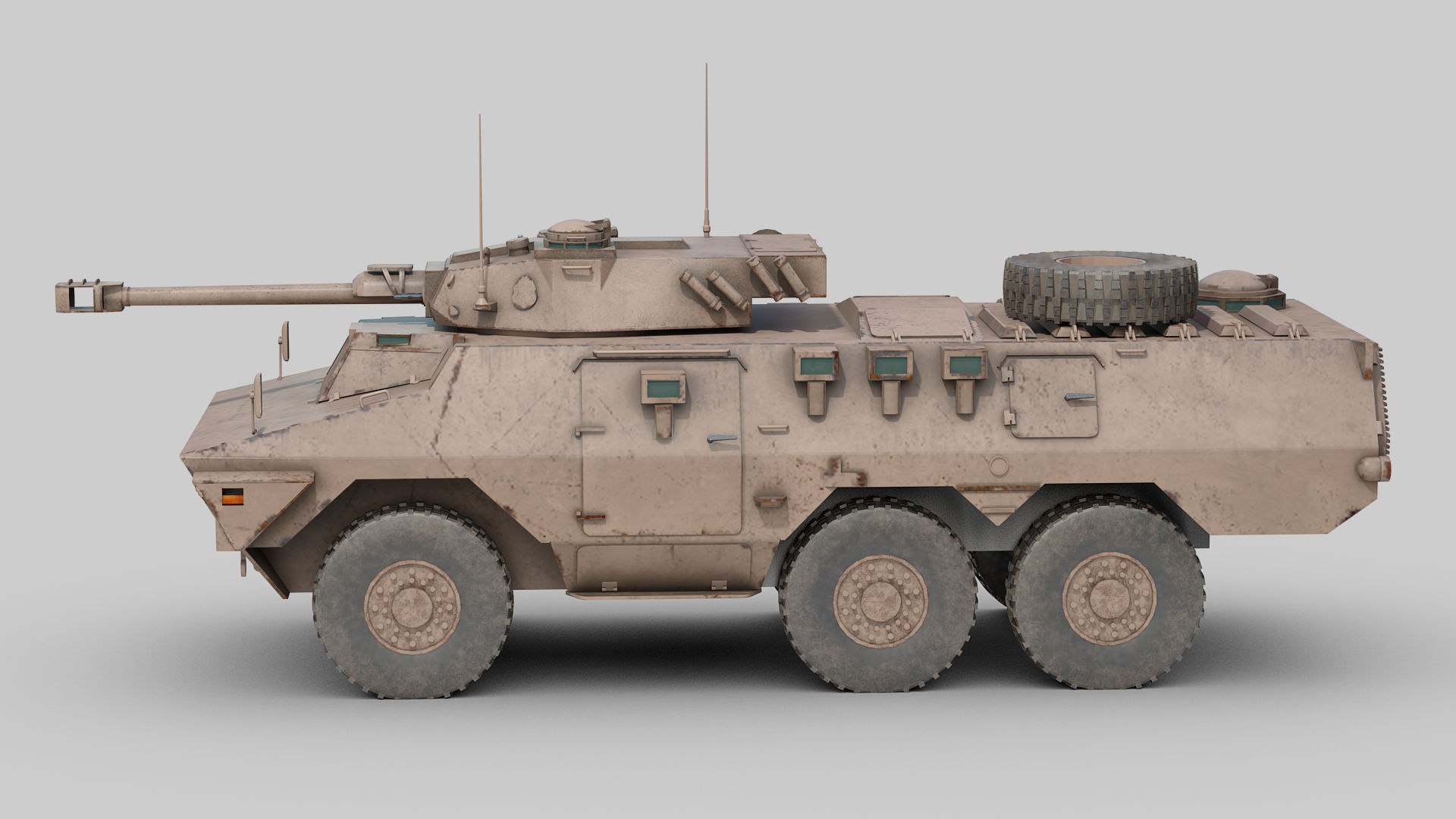 Ratel 90 IFV 3D Model - TurboSquid 2198864