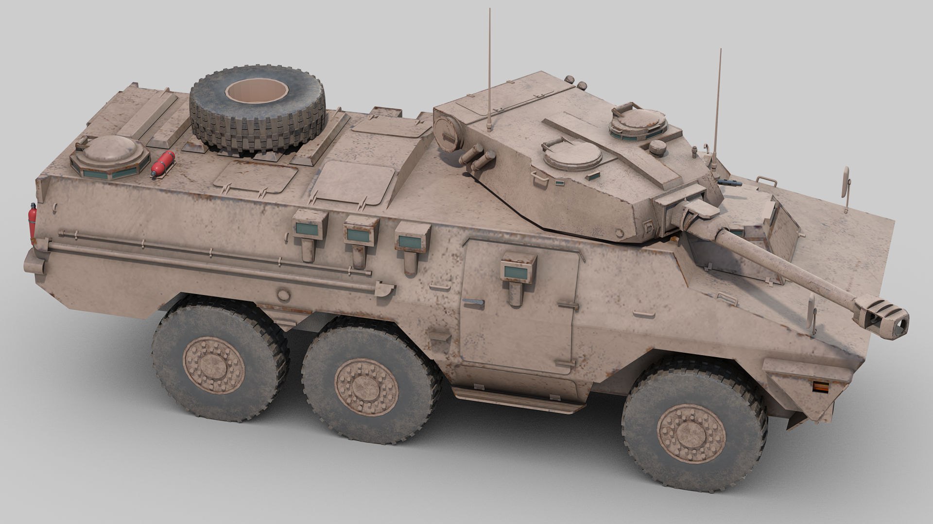 Ratel 90 IFV 3D Model - TurboSquid 2198864