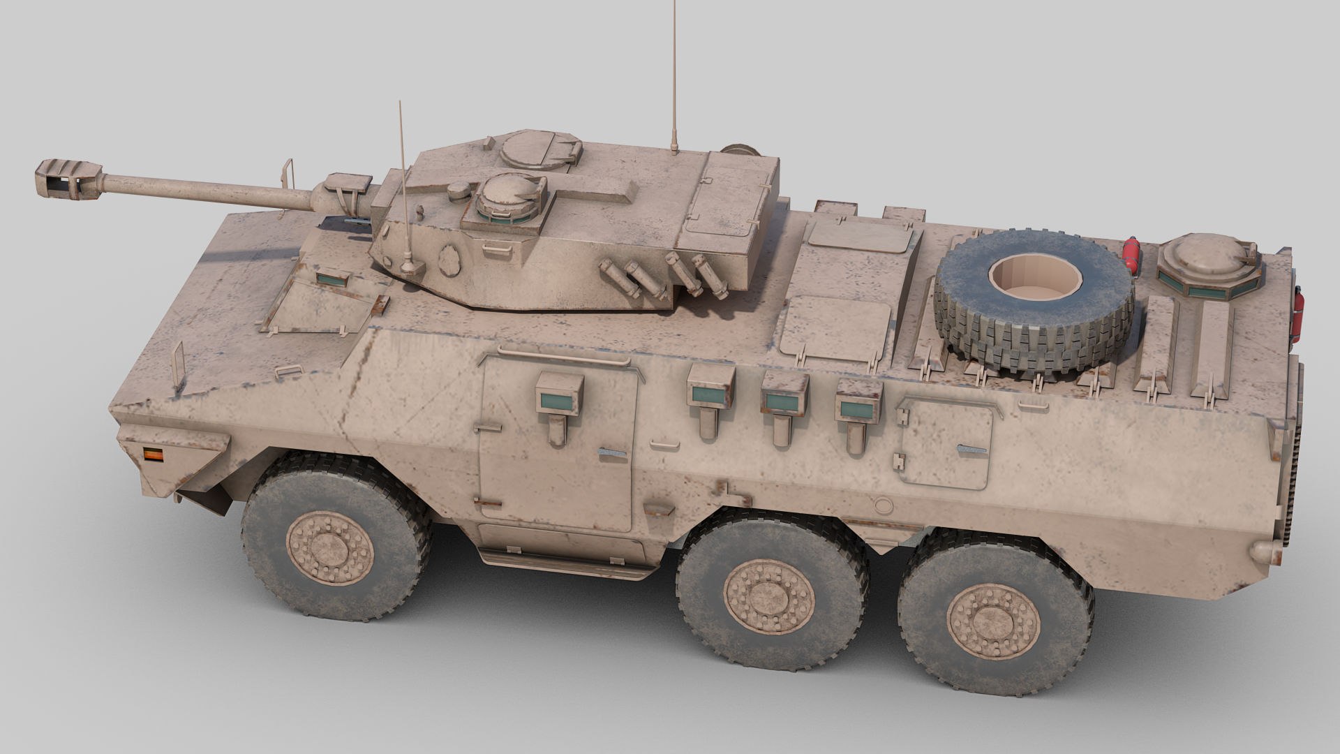 Ratel 90 IFV 3D Model - TurboSquid 2198864