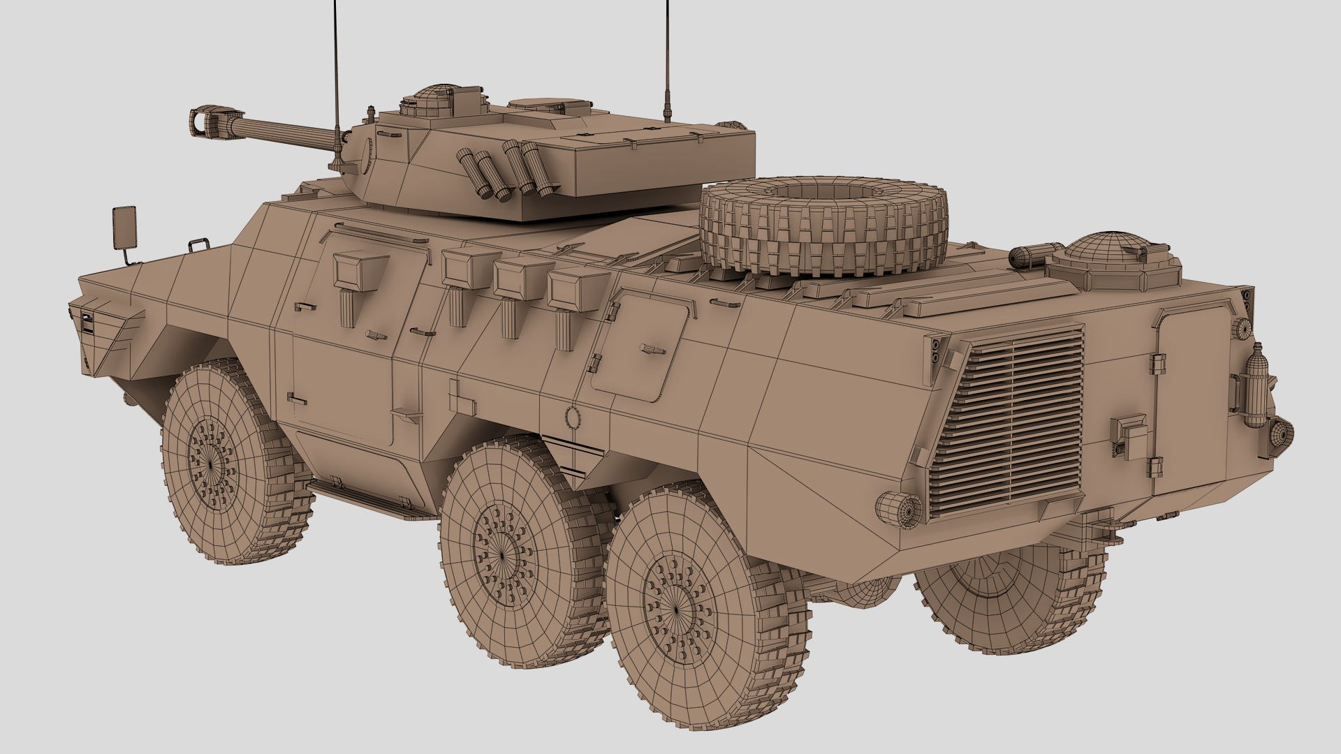 Ratel 90 IFV 3D Model - TurboSquid 2198864