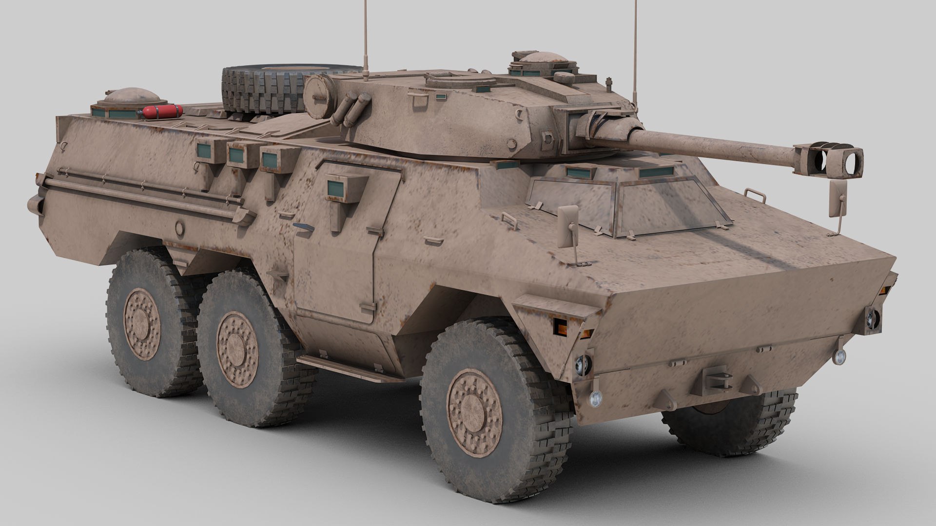 Ratel 90 IFV 3D Model - TurboSquid 2198864