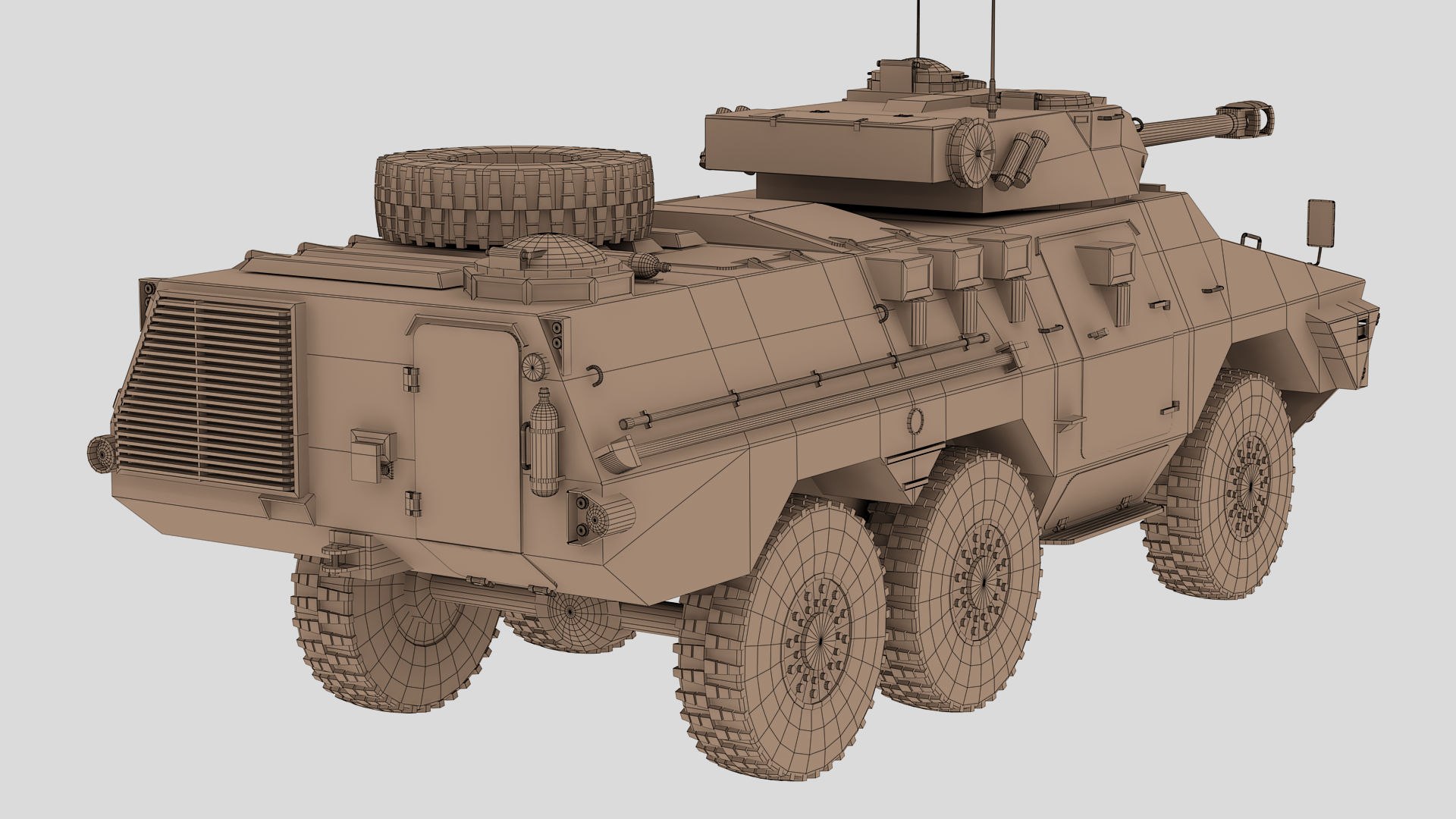 Ratel 90 IFV 3D Model - TurboSquid 2198864