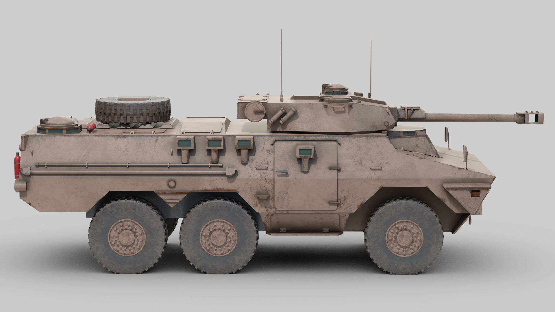 Ratel 90 IFV 3D Model - TurboSquid 2198864
