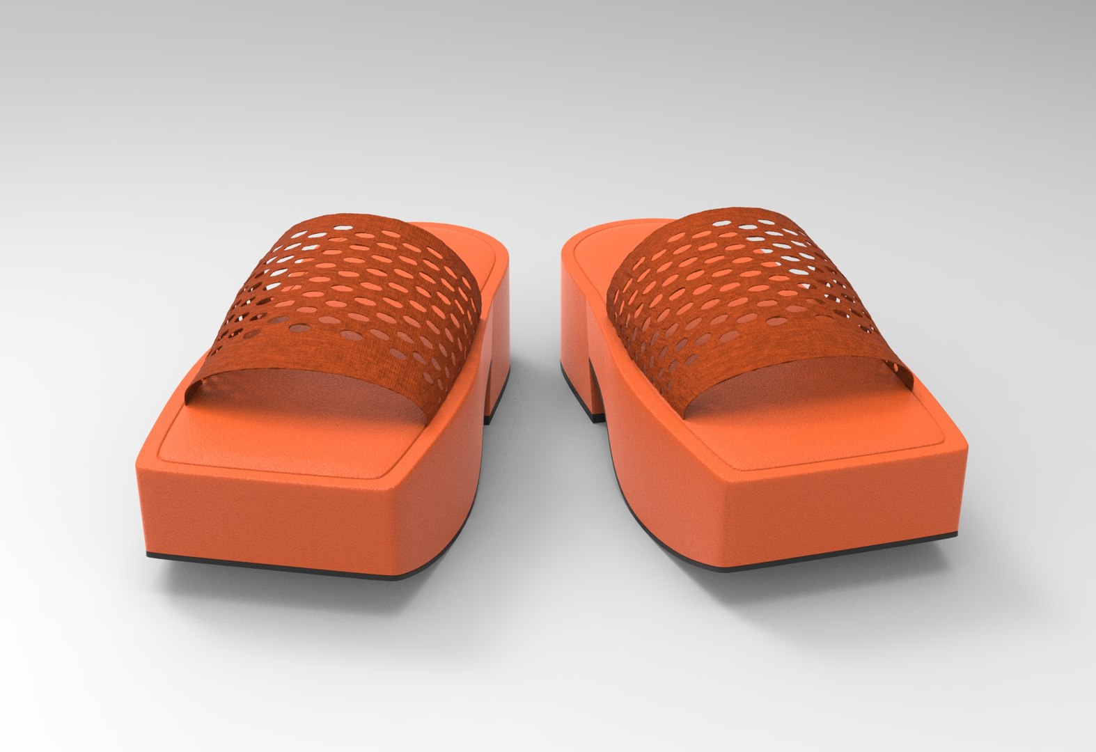 Knitted Platform Wedges 3D Model - TurboSquid 1960861