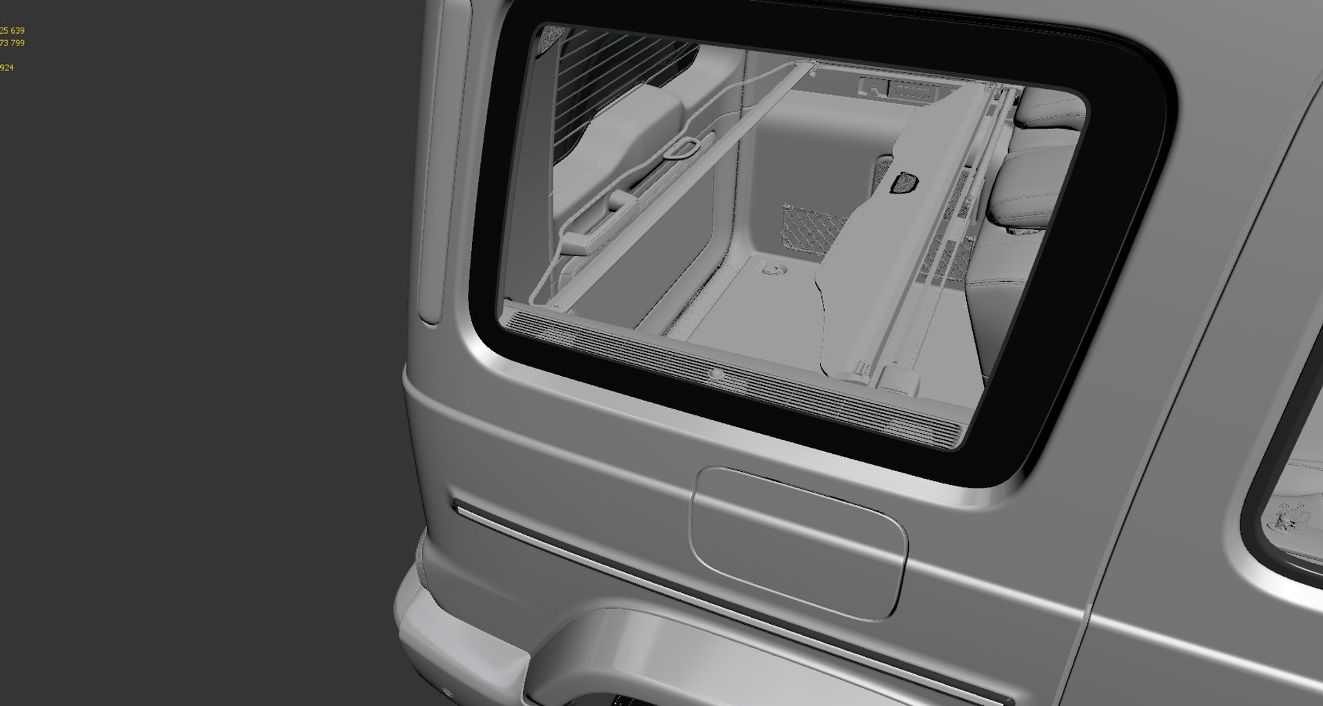 Mercedes - Benz G 3D Model - TurboSquid 1391516