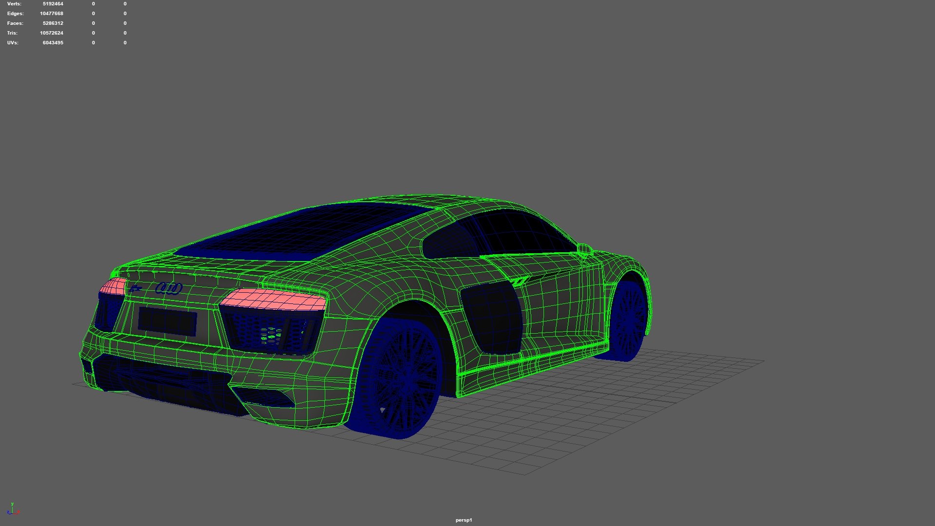 Audi R8 2016 3D Model - TurboSquid 2175863