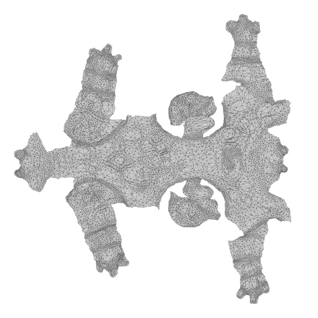 Stone Golem with Triangle Mesh Topology 3D model - TurboSquid 1814632