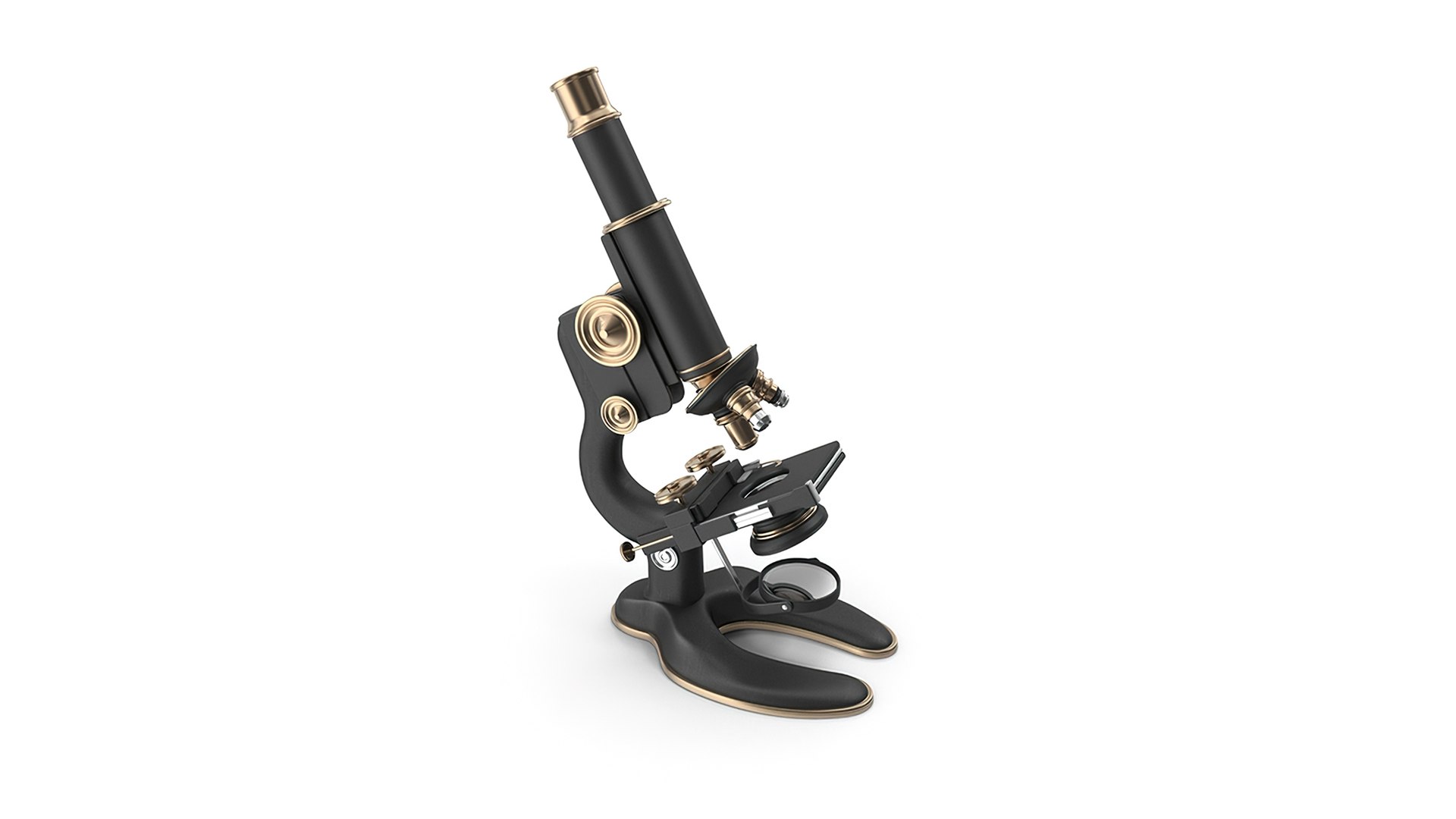 Antique Microscope model - TurboSquid 2153846