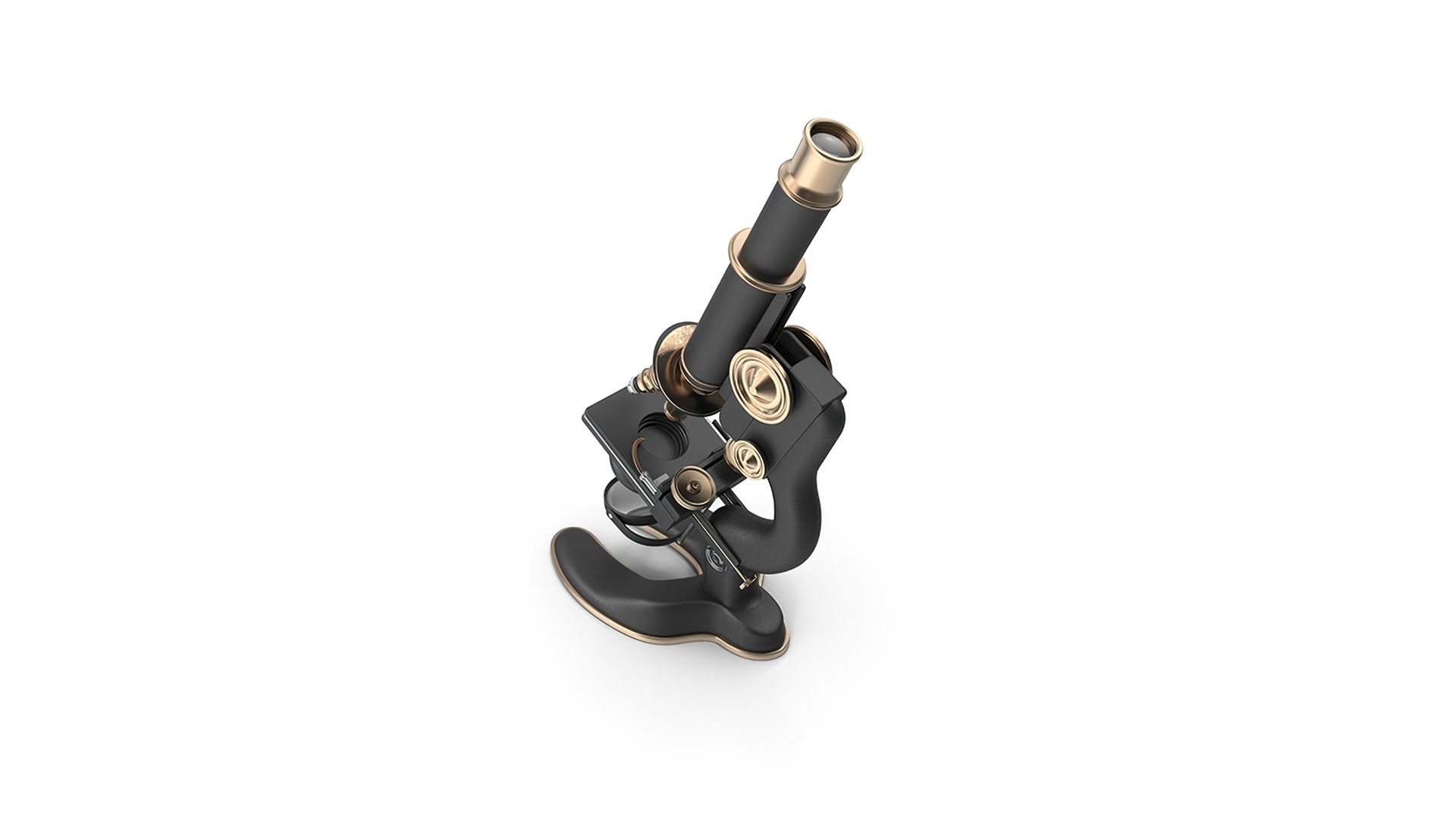 Antique Microscope model - TurboSquid 2153846