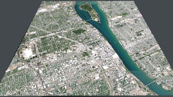 3D Detroit Models | TurboSquid