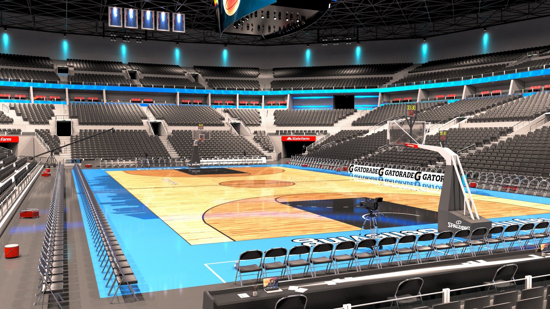 3D Basketball Basket Ball - TurboSquid 1543431