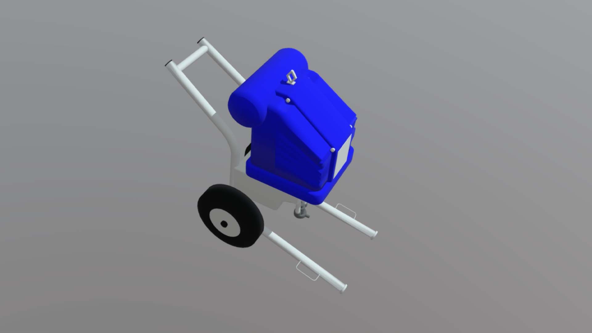 3D Airless Spray Painting Machine - TurboSquid 2109915