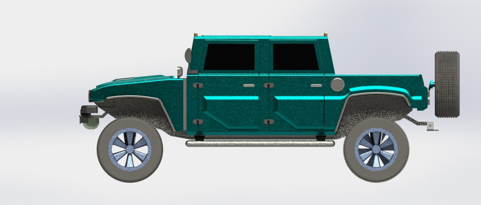 Sut Vehicle 3d Model