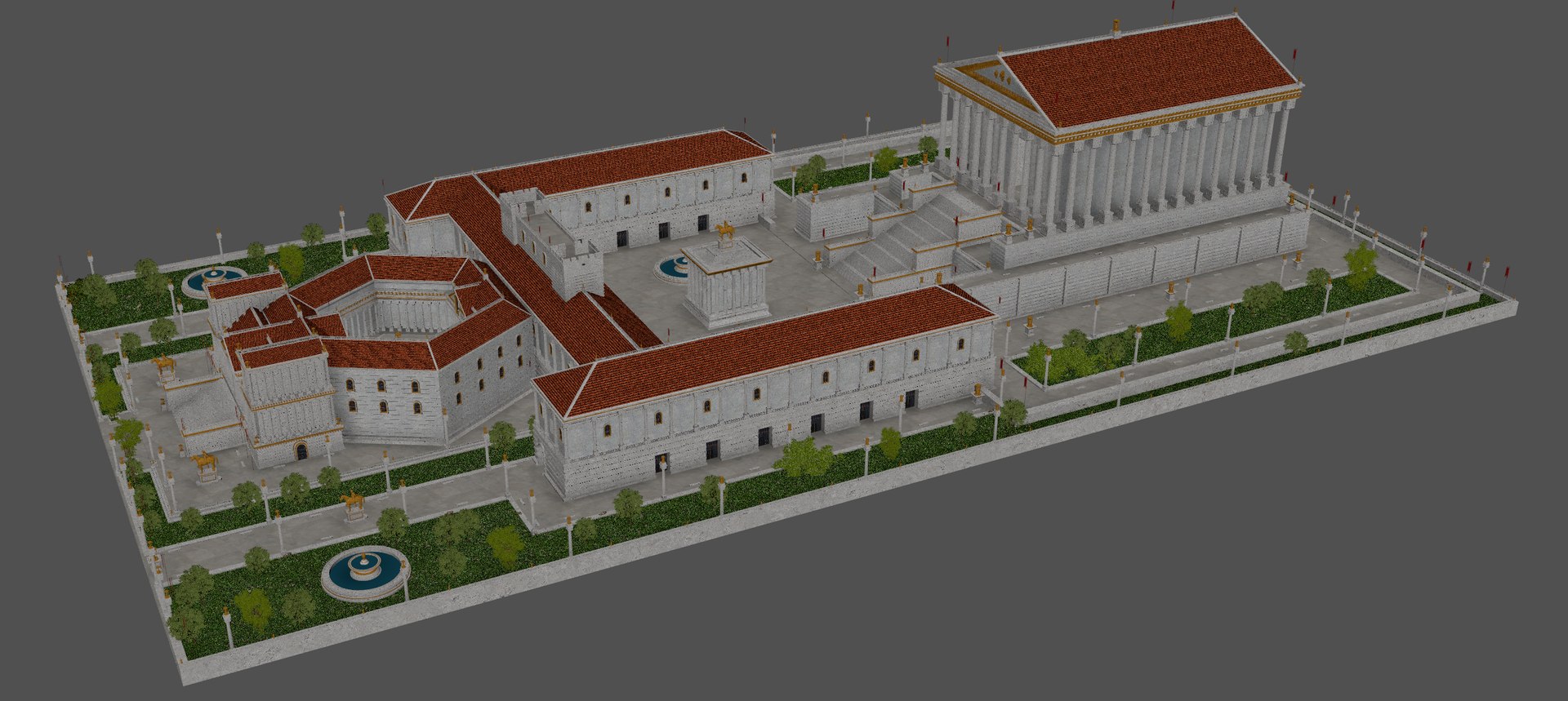 3D Temple Of Jupiter Baalbek Model - TurboSquid 2290166