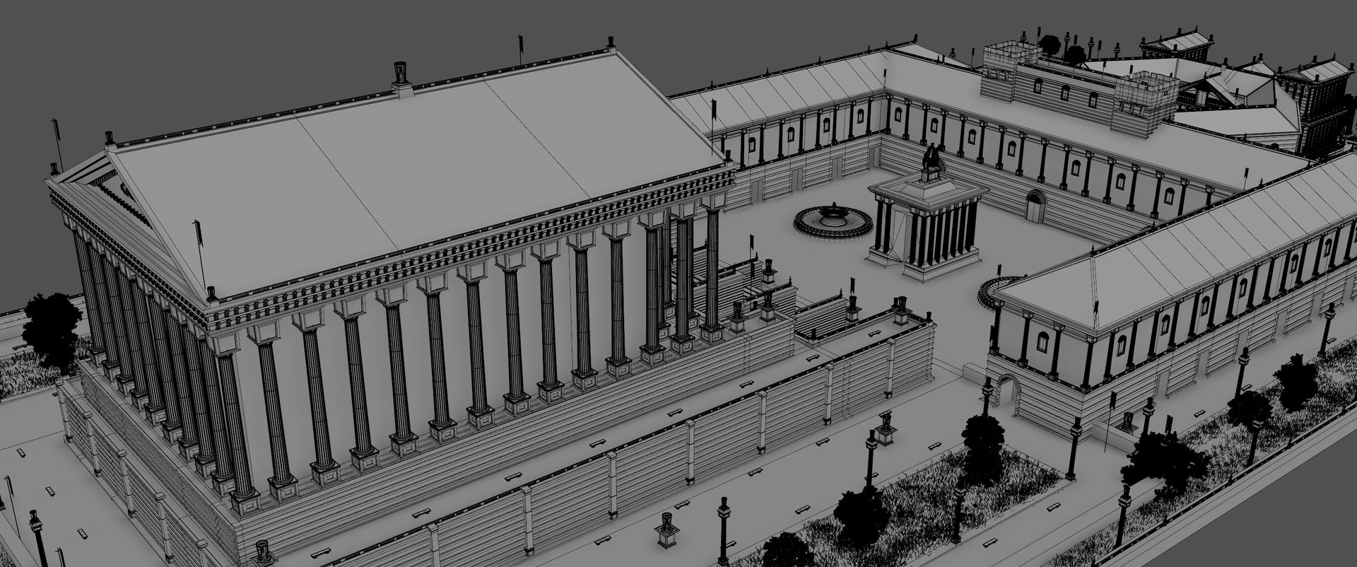 3D Temple Of Jupiter Baalbek Model - TurboSquid 2290166