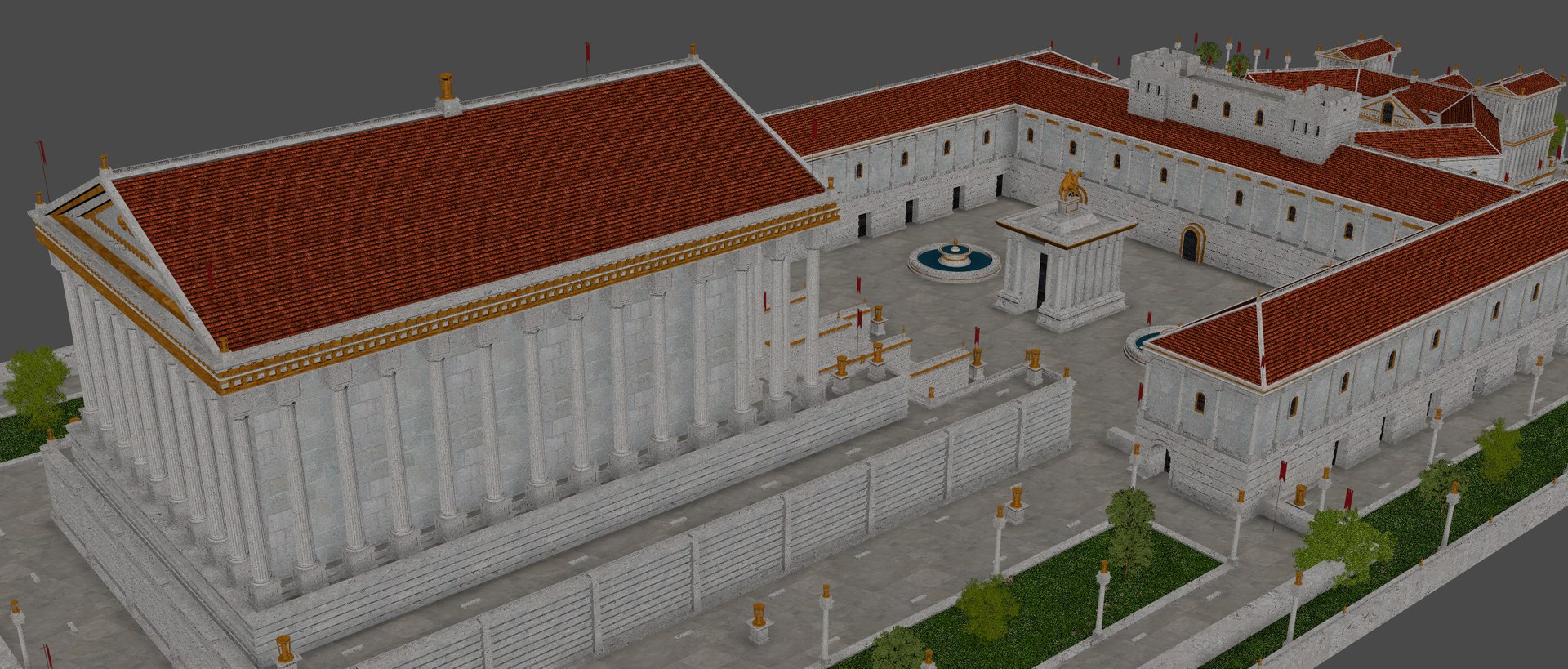 3D Temple Of Jupiter Baalbek Model - TurboSquid 2290166