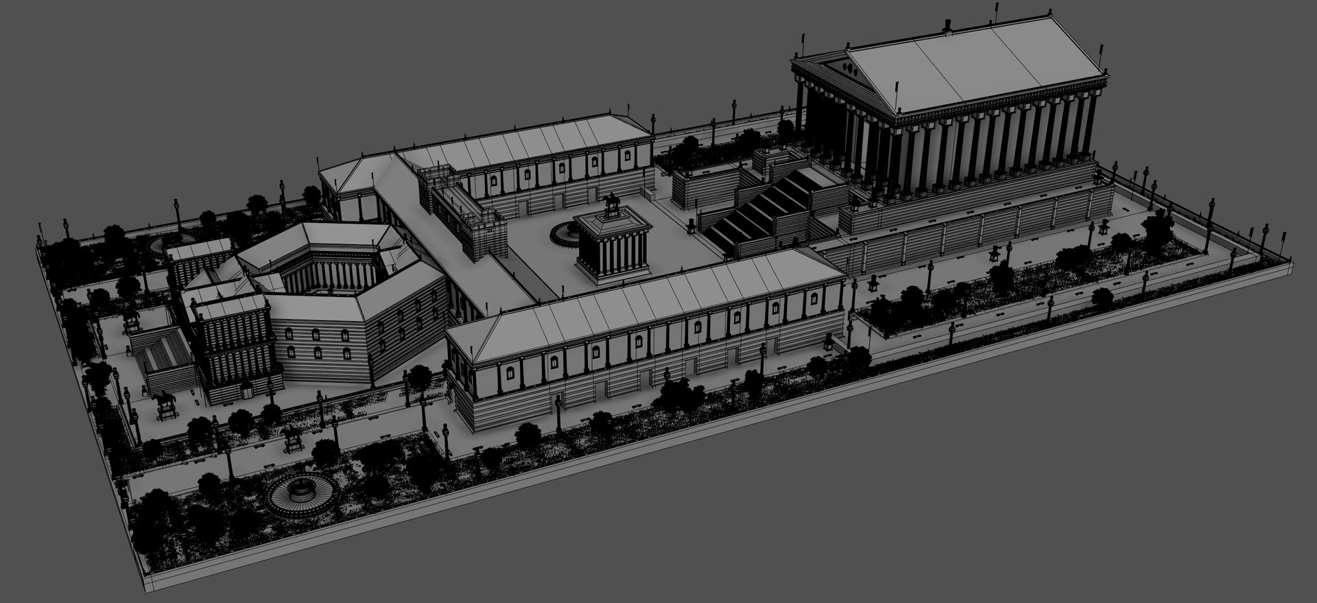 3D Temple Of Jupiter Baalbek Model - TurboSquid 2290166