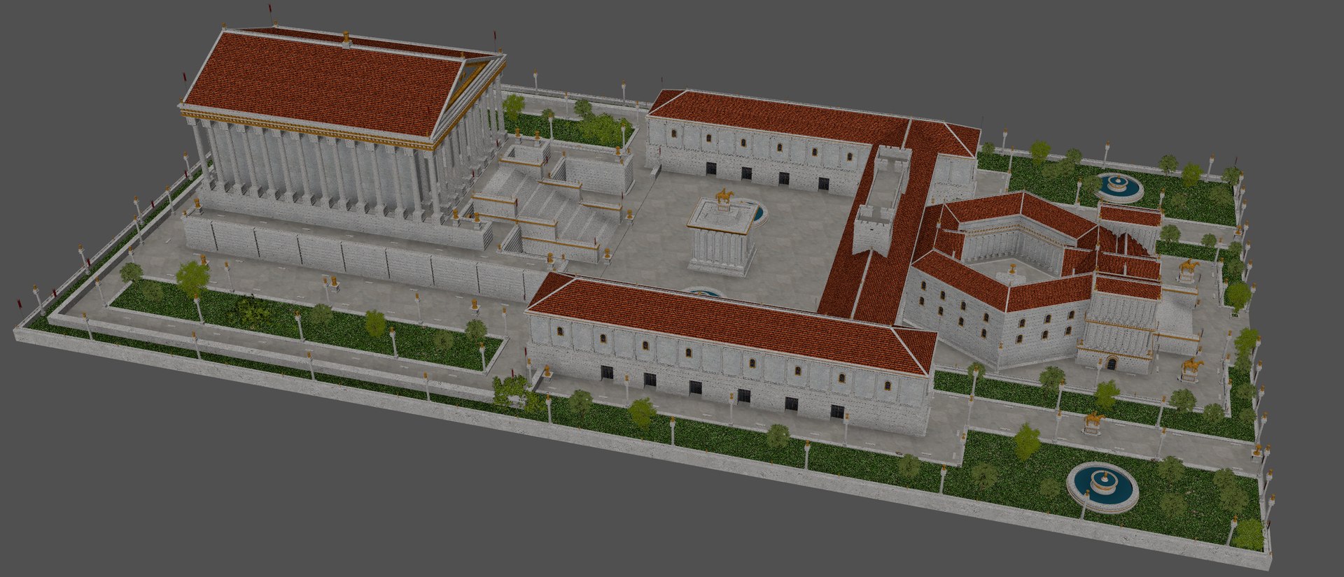 3D Temple Of Jupiter Baalbek Model - TurboSquid 2290166