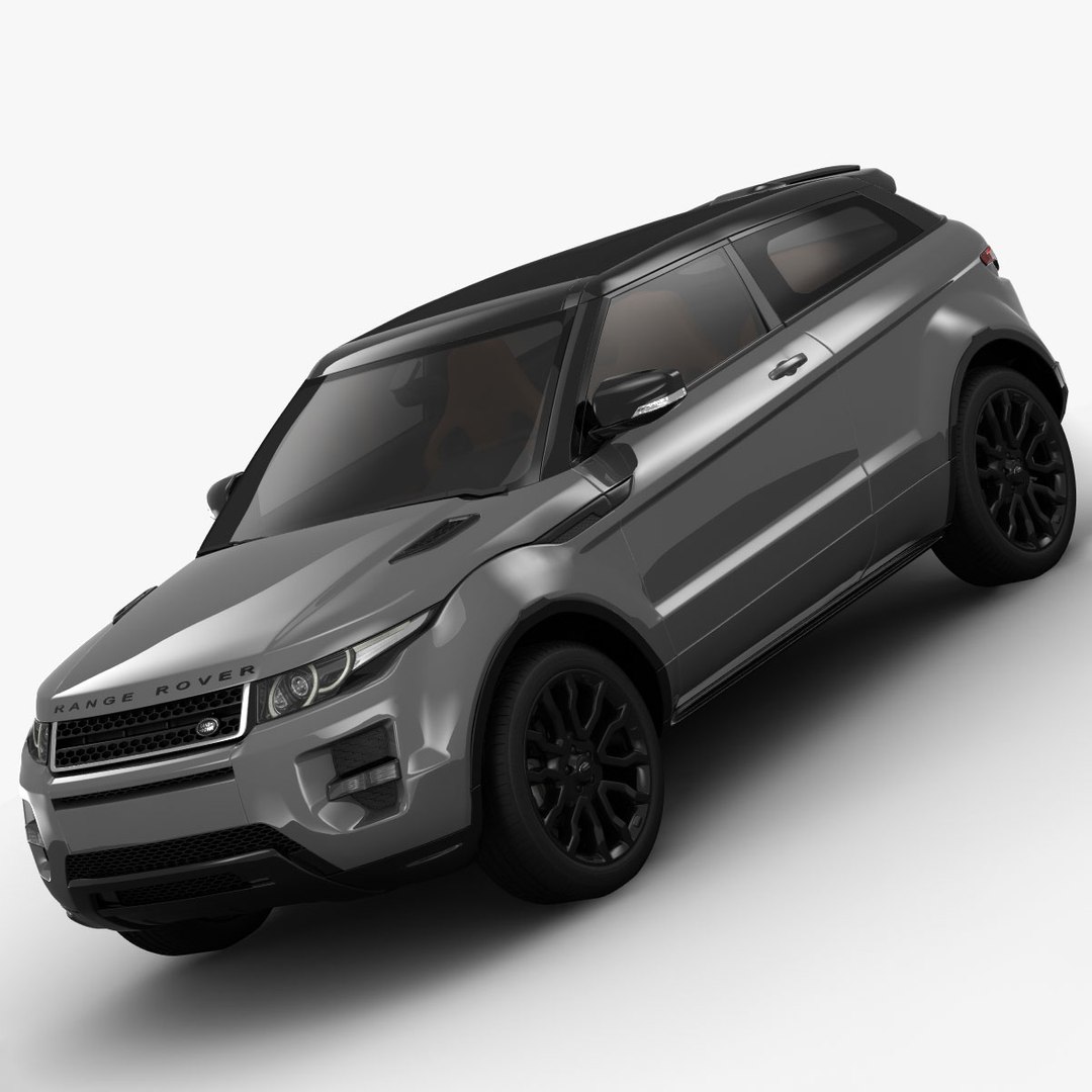 3ds max land rover range evoque