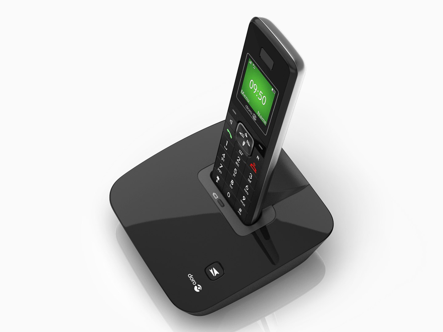 3d Model Doro Th80 Phone