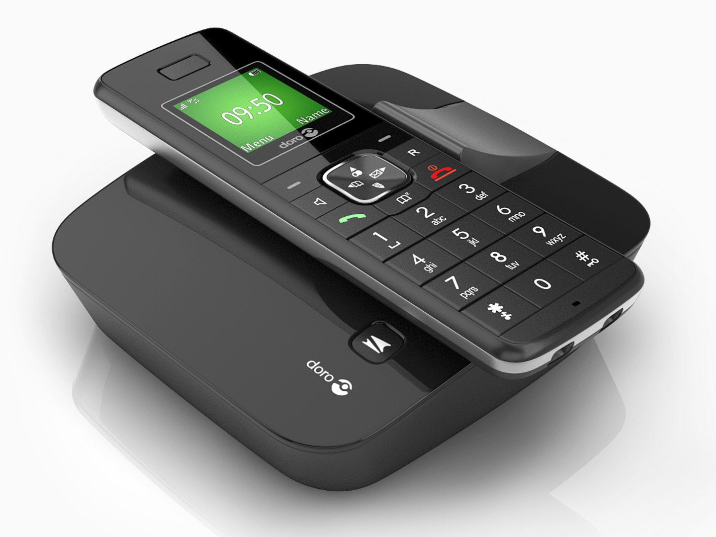 3d Model Doro Th80 Phone