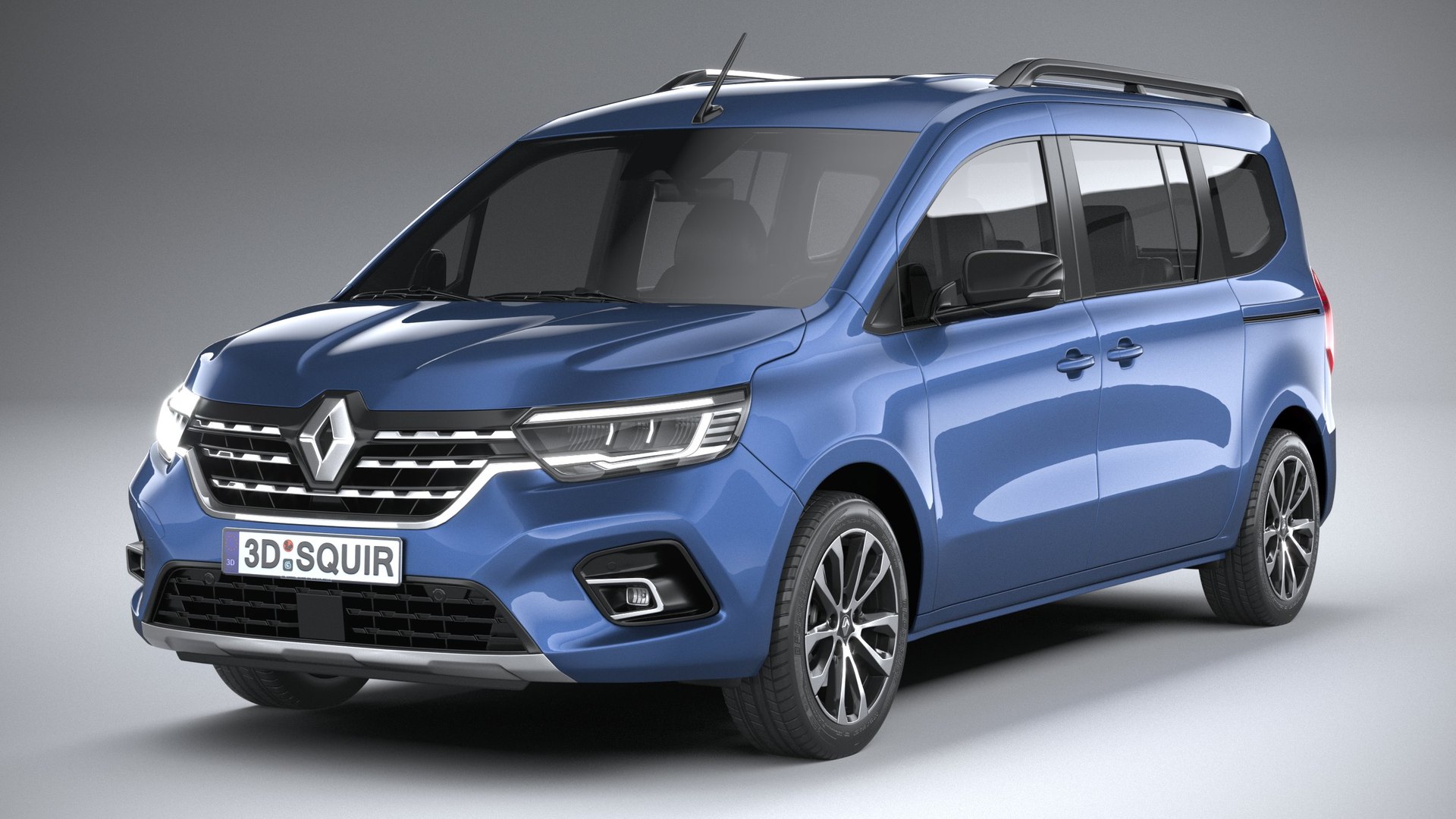 Renault Grand Kangoo 2024 3D Model - TurboSquid 2128219