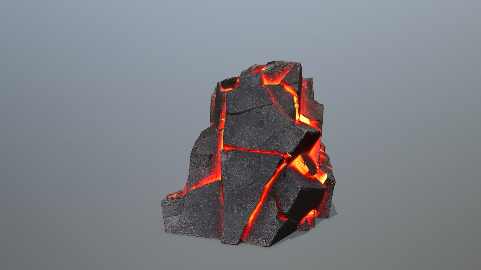 3D Lava Face Of The Mountain - TurboSquid 2214747