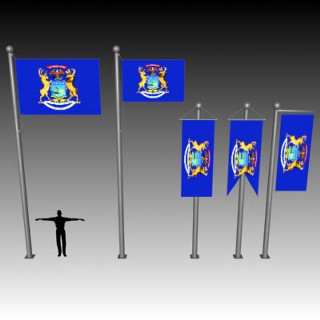 3ds max flag u