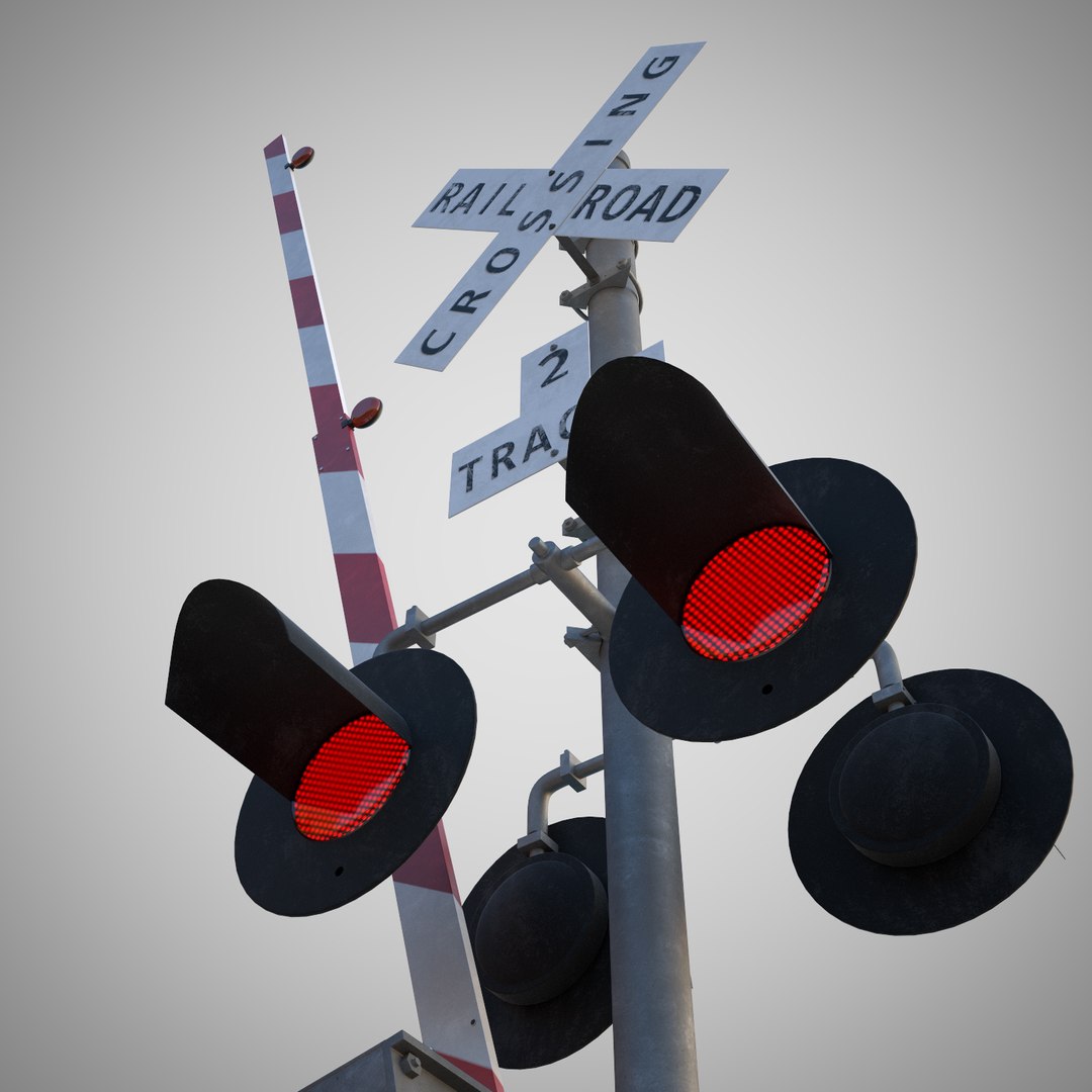 Railroad Gate 3d 3ds