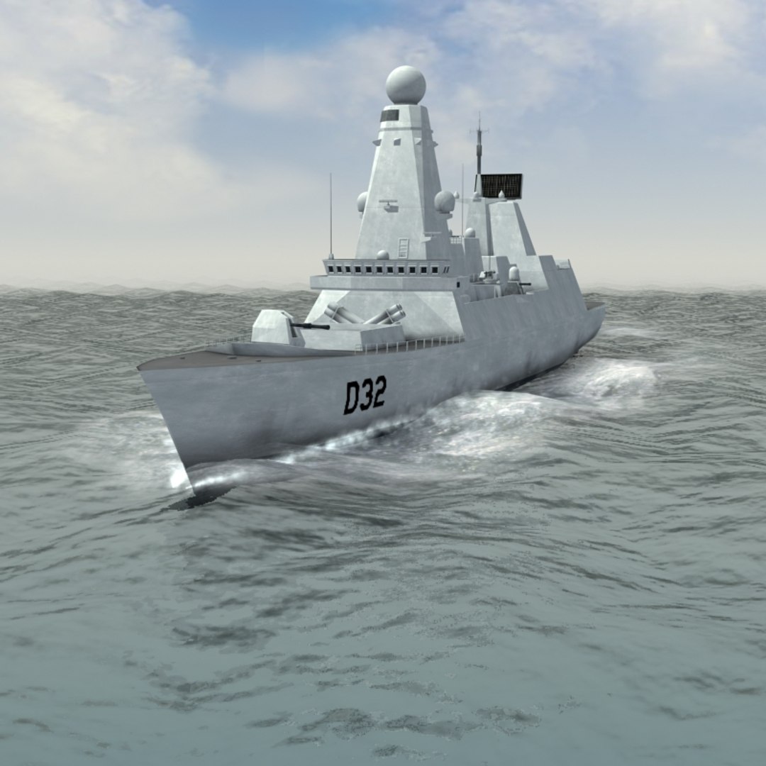 Bow Ship Wake Animation 3d Model