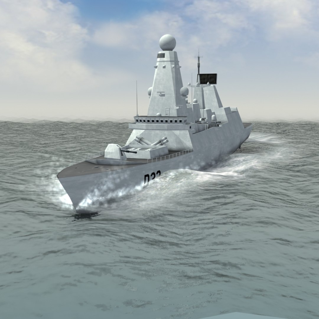 Bow Ship Wake Animation 3d Model