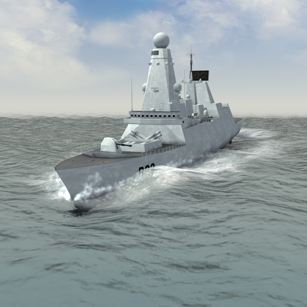 Bow Ship Wake Animation 3d Model