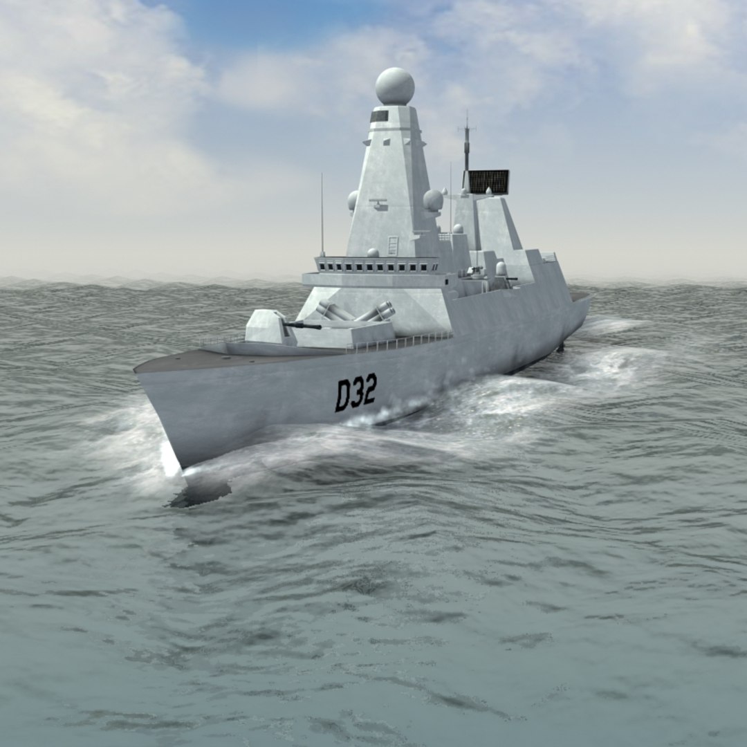 Bow Ship Wake Animation 3d Model