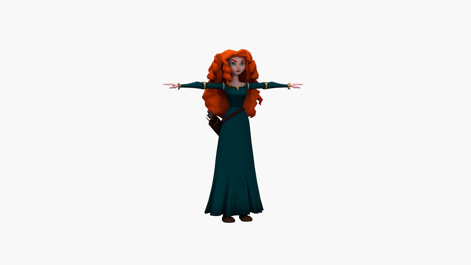 3D Princess Merida Model - TurboSquid 1849379