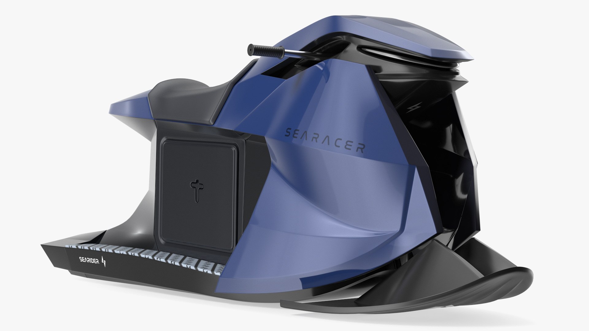 Searacer Jet Ski Blue Rigged Model - TurboSquid 2383079