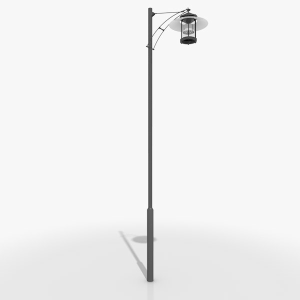 pole luminaire light 3d model