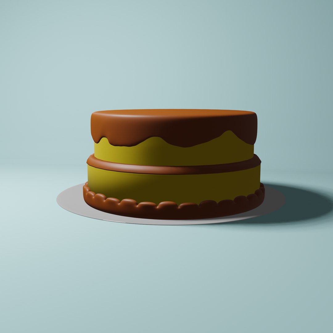 Cake Model - TurboSquid 1804218