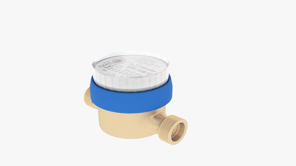 modelo 3d Water Meter - TurboSquid 2008326